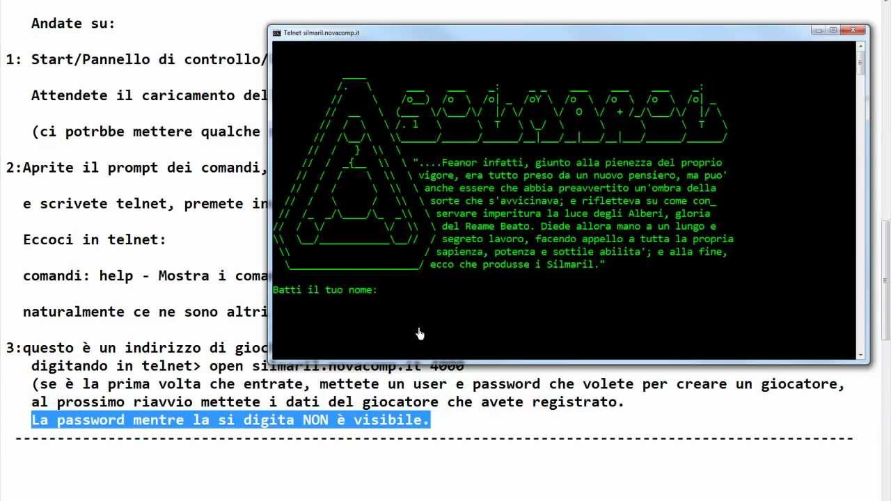 1 Tutorial Telnet Youtube