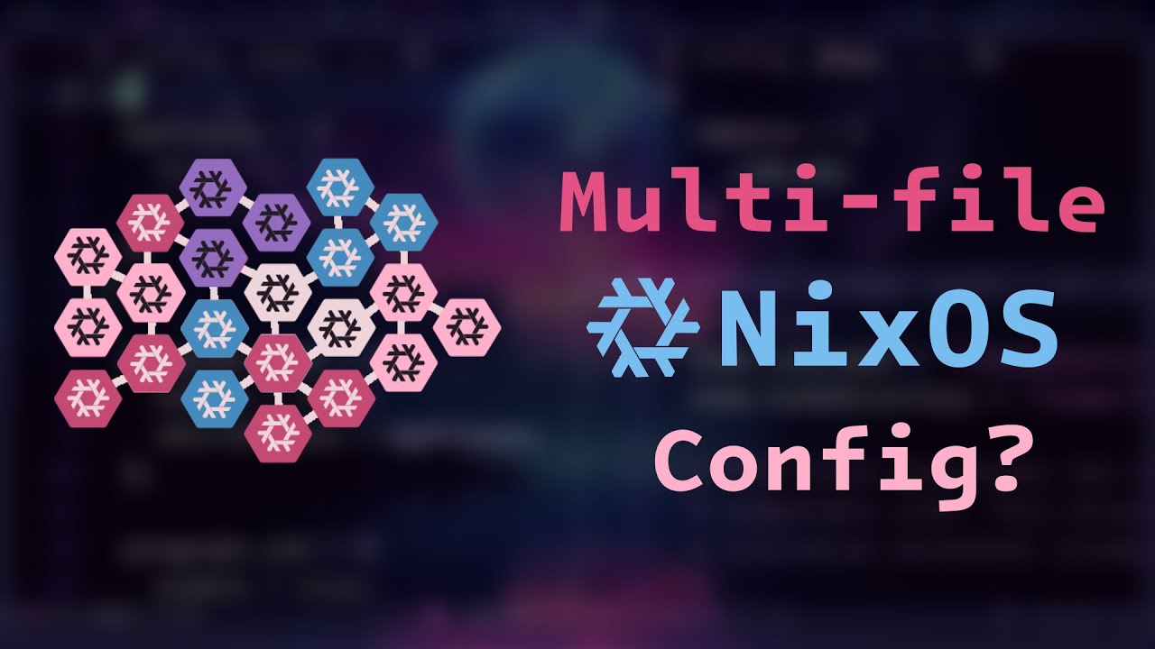 How To Start Adding Modularity To Your Nixos Config Youtube