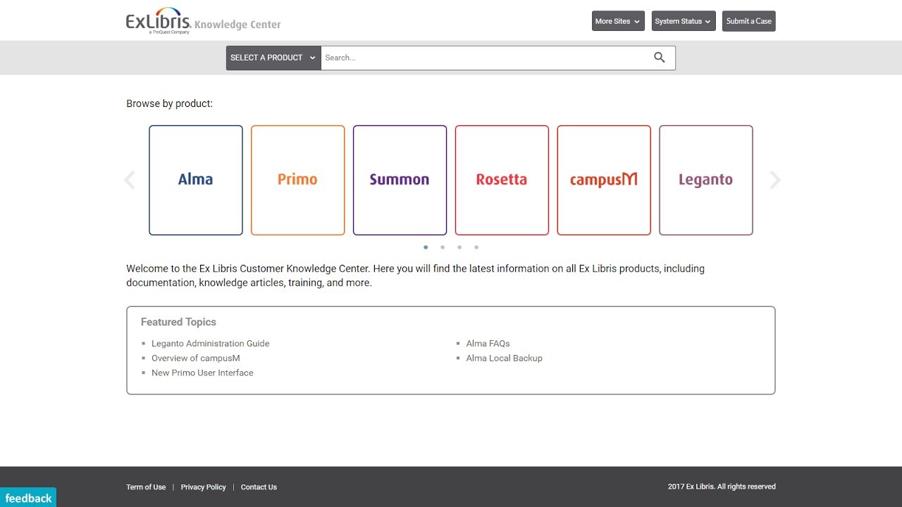 Introduction To The Ex Libris Knowledge Center Youtube