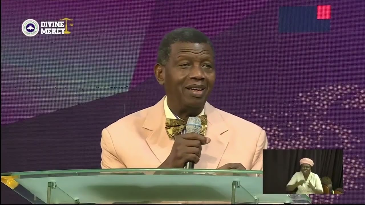 Pastor E A Adeboye Sermon Divine Mercy Thejesusculture