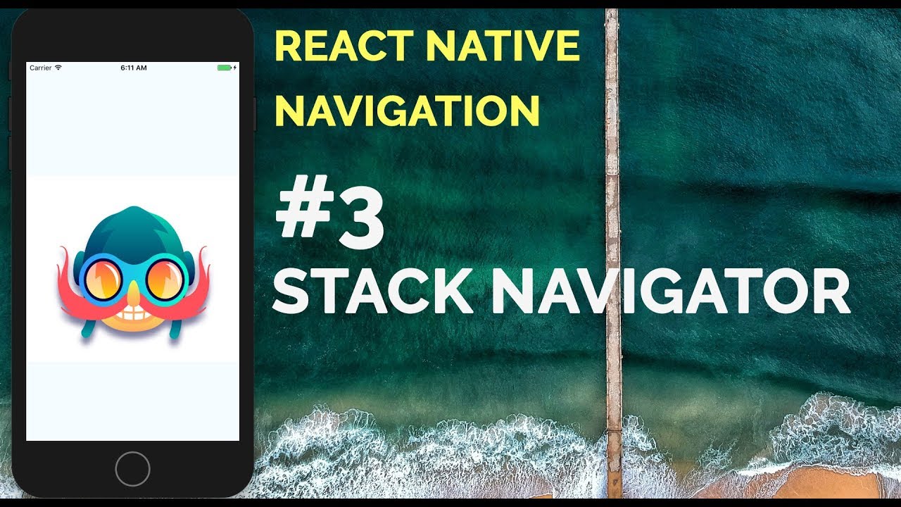 3 Stack Navigator Wix React Native Navigation Youtube