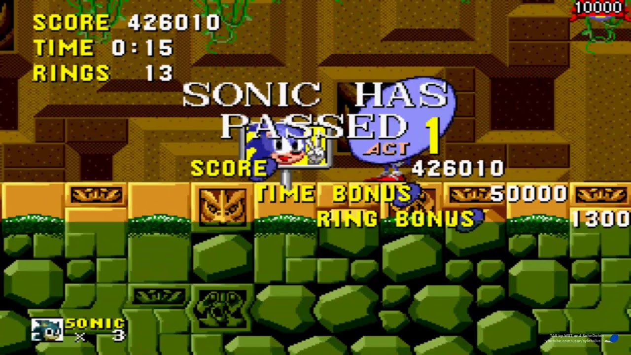 Tas Sonic The Hedgehog Genesis Hack Youtube