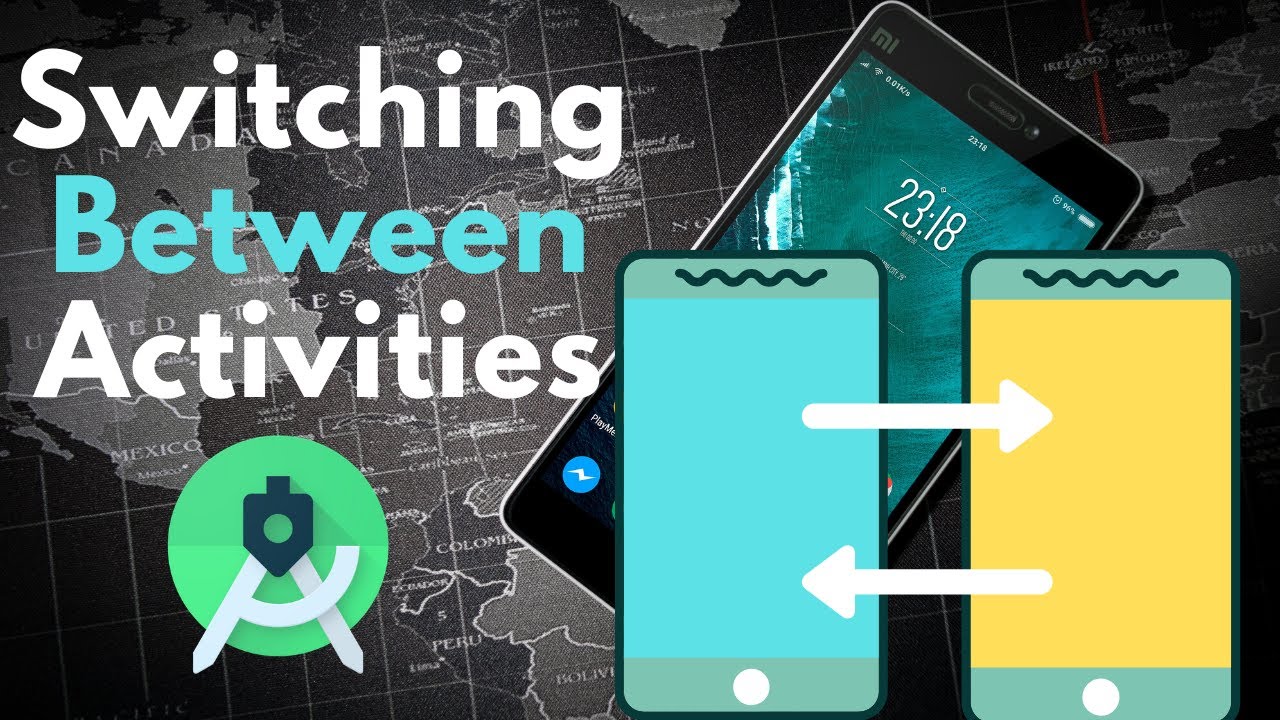 How To Switch Between Activities In Android Studio Youtube