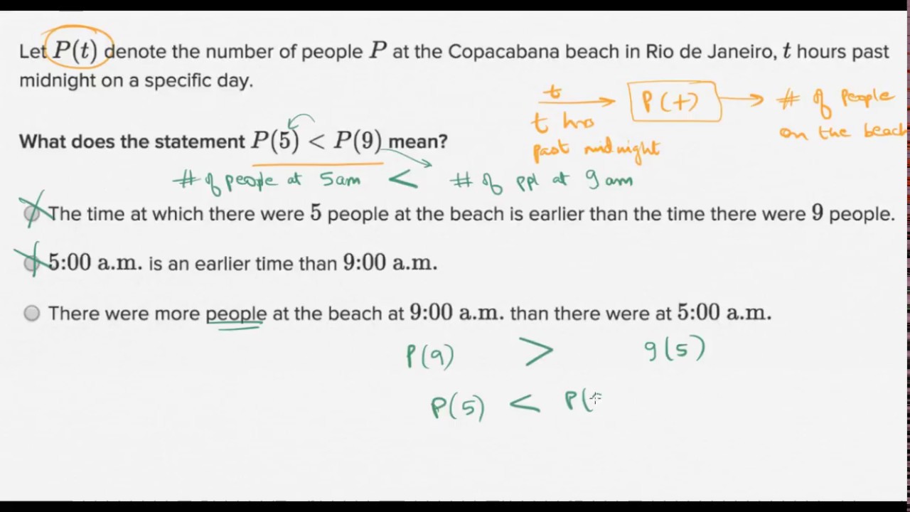 Function Notation Word Problem Beach Hindi Youtube