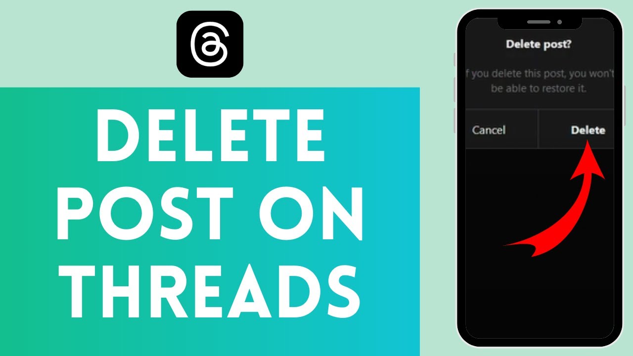 How To Delete Post On Threads 2024 Remove Post On Threads Youtube