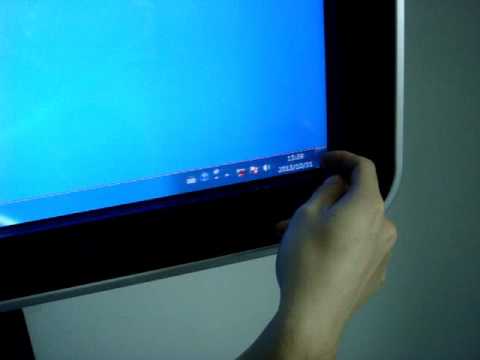 Calibration Of Ir Touch Screen Youtube