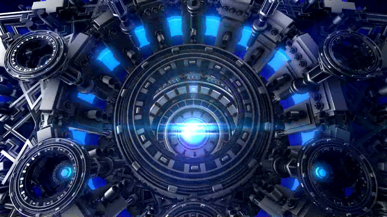 Free Vj Clip Blue Mech Loop Youtube