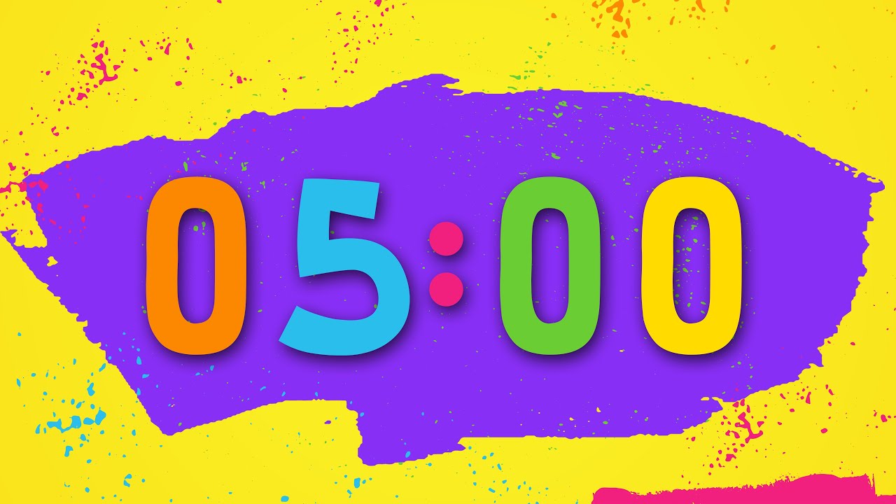 5 Minute Clean Up Song With Countdown For Kids Hd Youtube