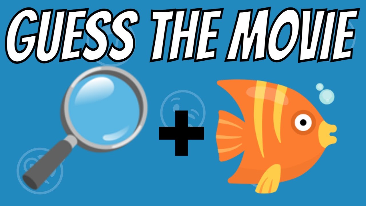 Guess The Emoji Magnifying Glass Fish