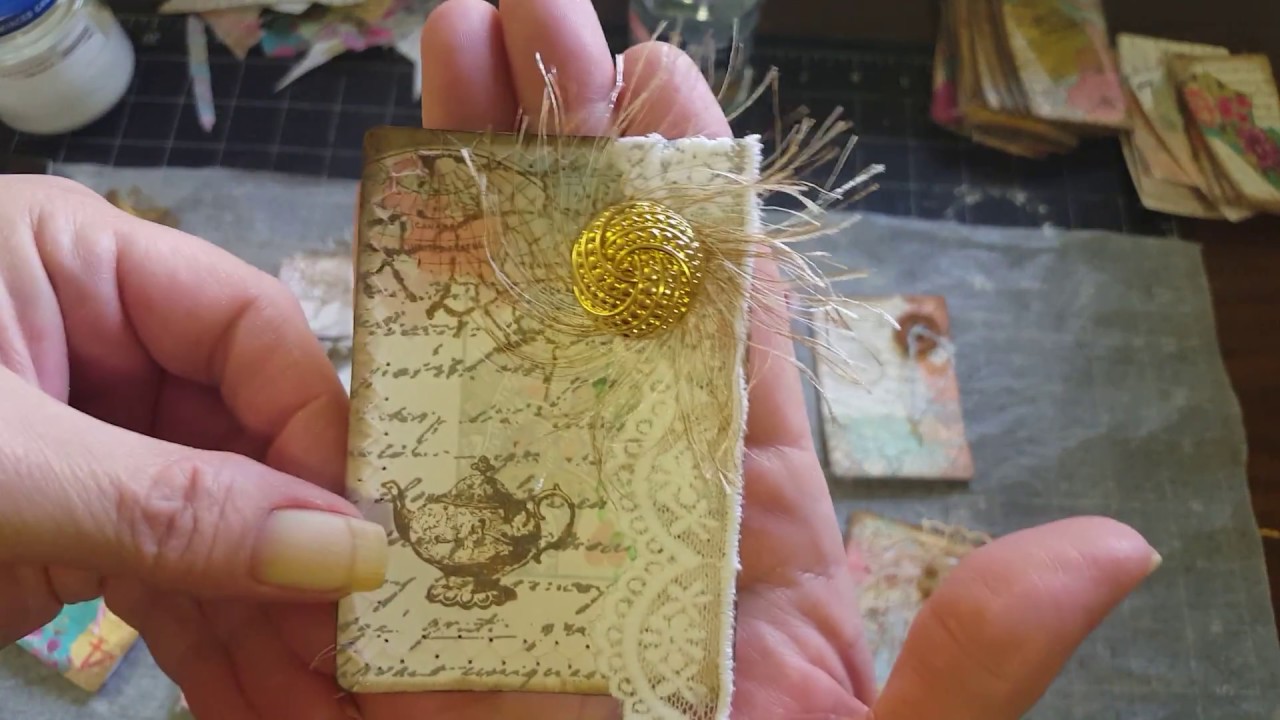 Altered Playing Cards Tutorial Youtube