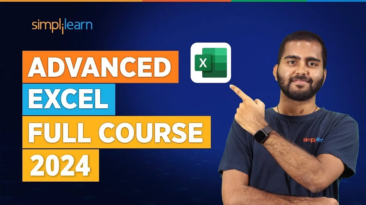 Advanced Excel Full Course 2023 Excel Tutorial For Beginners Excel