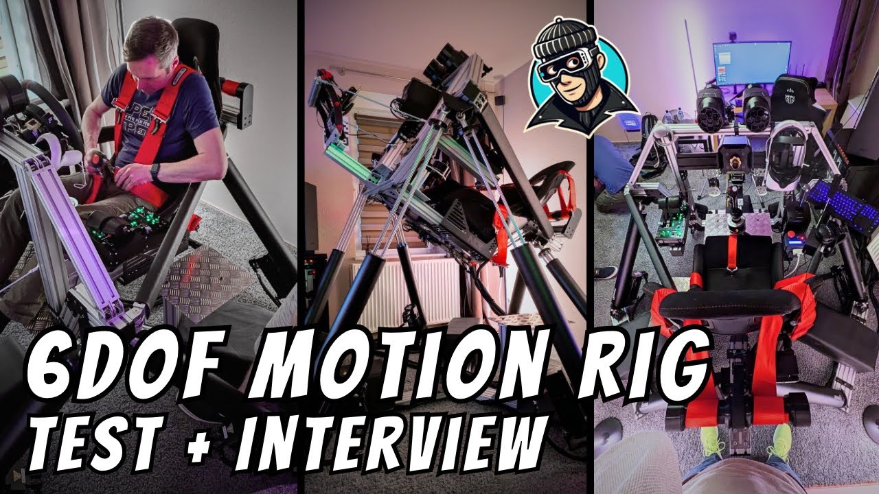 6dof Motion Rig Test Interview Motion Xp Youtube