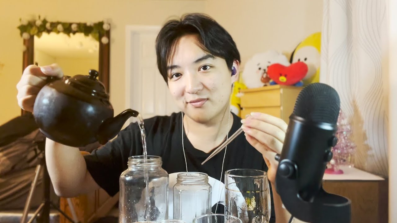 Asmr Playing With Water Youtube