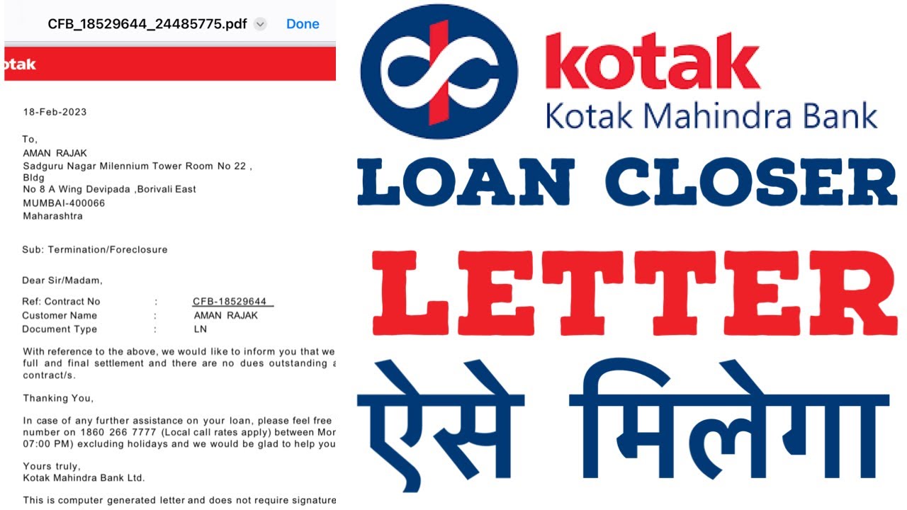 Personal Loan Foreclosure Request Letter Request Letter Format For