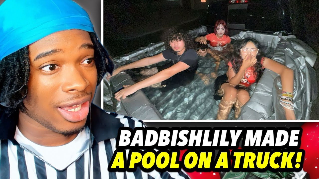 Badbishlily Made A Pool On A Truck ёяш ёямк Youtube