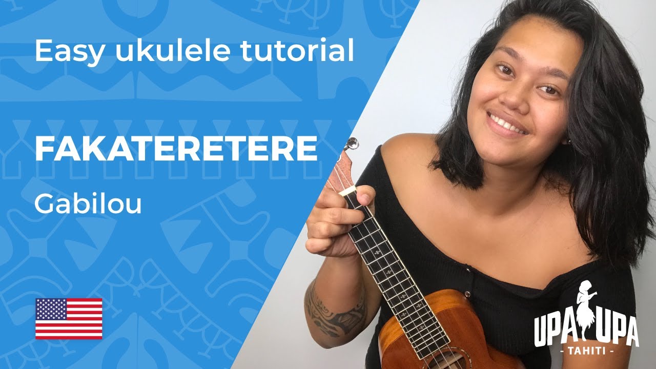 Easy Ukulele Tutorial Fakateretere Gabilou Youtube