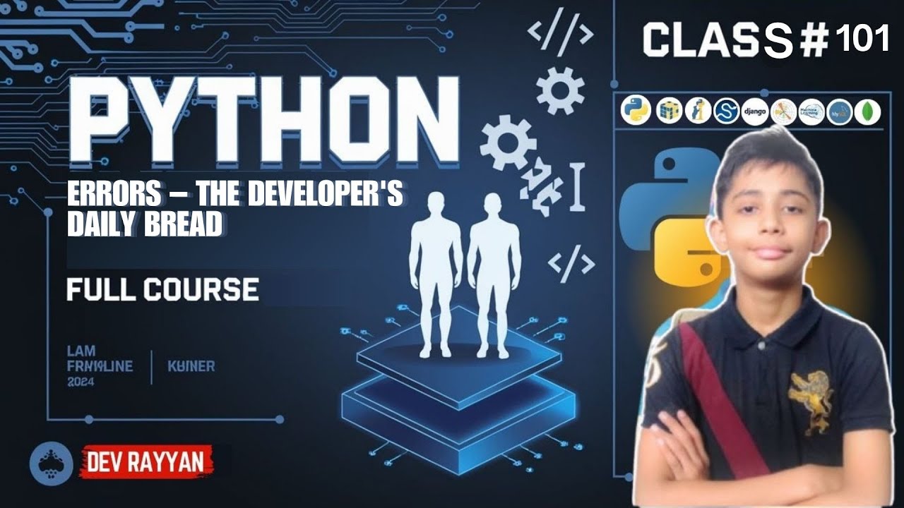 Python Errors The Developer S Daily Bread Python Tutorial Lesson