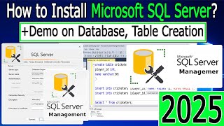How To Install Microsoft Sql Server On Windows 10 11 2025 Update Sql