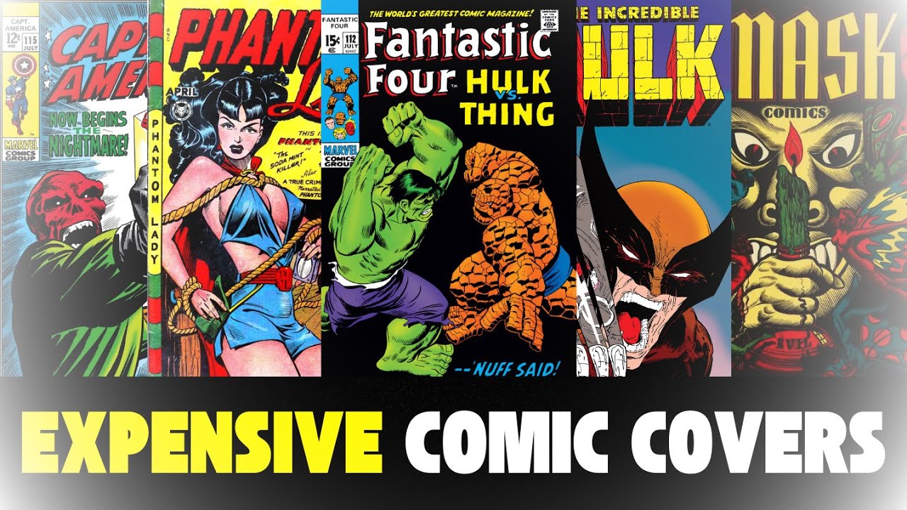 Expensive Comic Book Covers From Every Artist Youtube