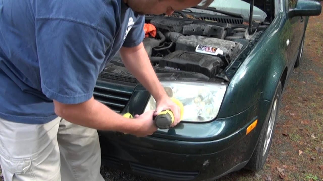 Diy Headlight Restoration The Quickest Way Youtube