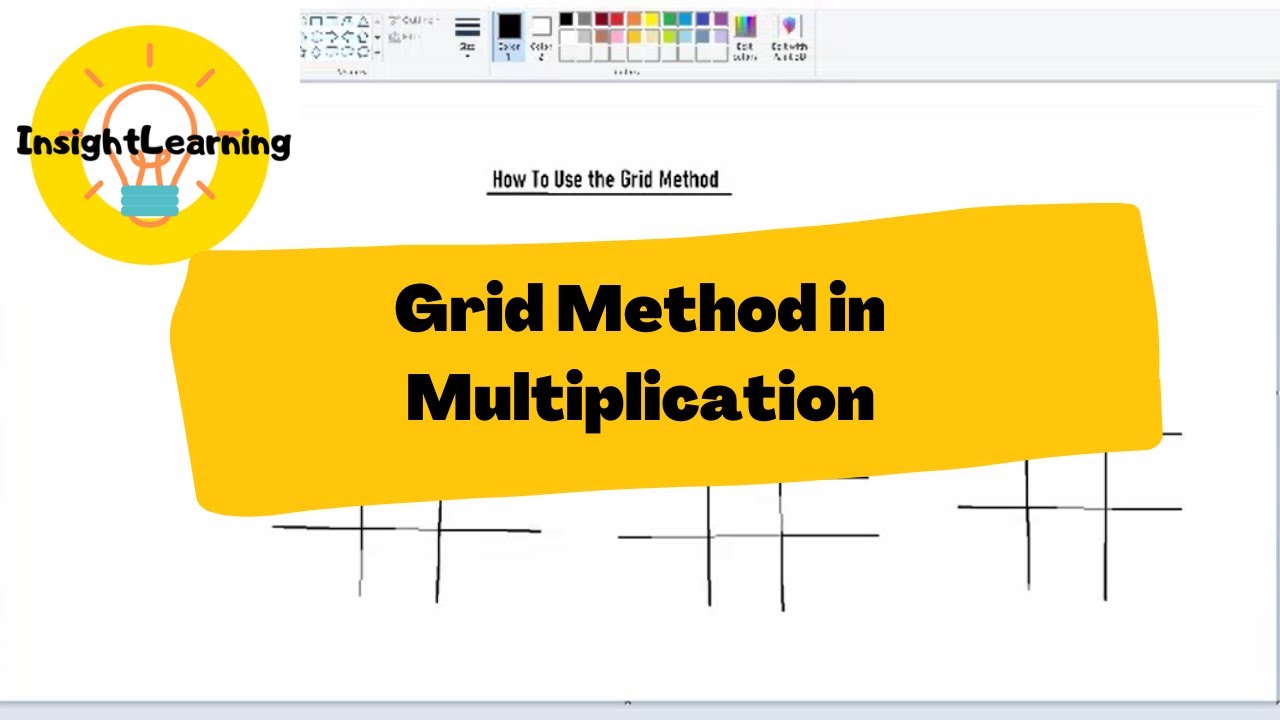 Grid Method Multiplication Youtube