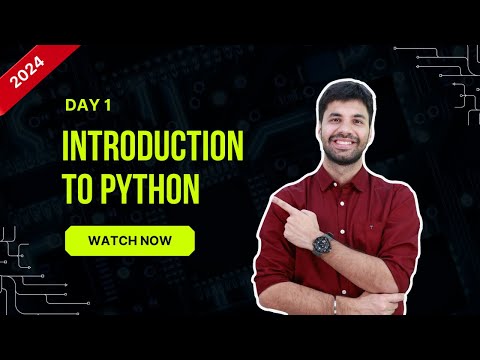 Hello Python Day 1 Introduction To Python Youtube