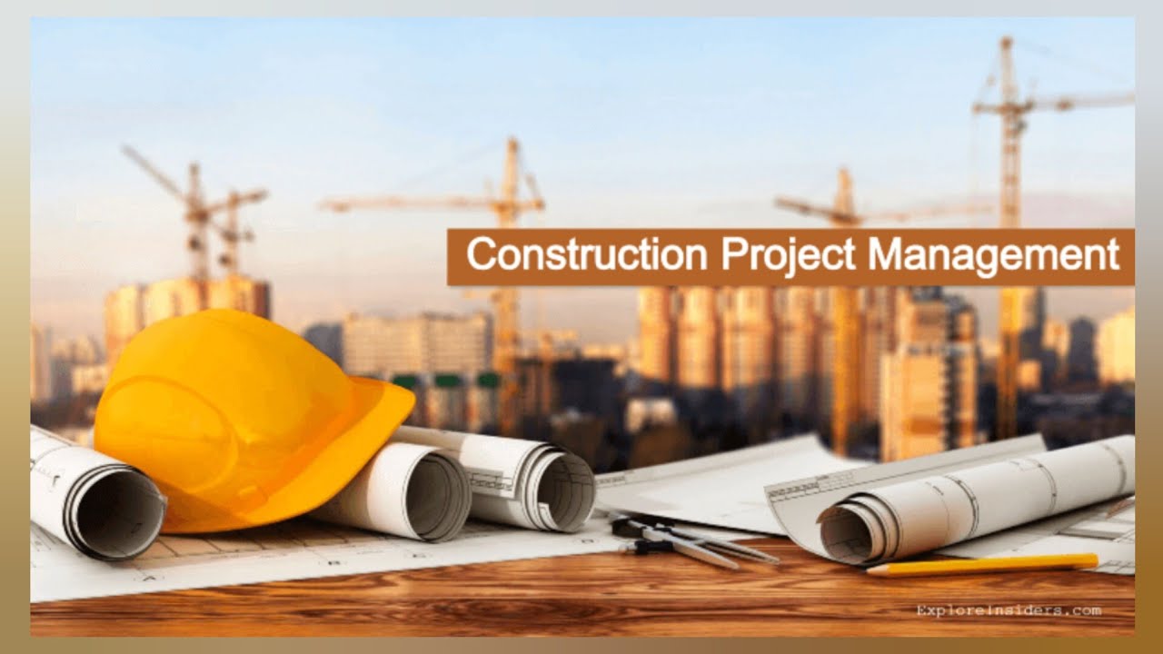 Presentation About Construction Project Management Youtube