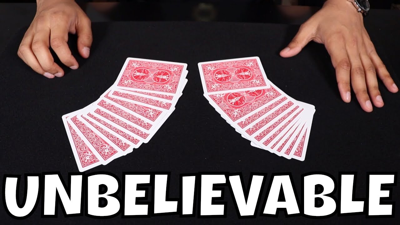 Must See This Insane Card Trick Youtube