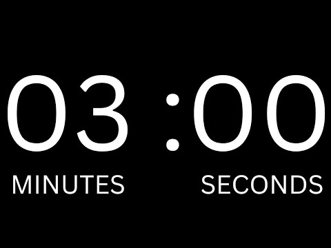 3 Minutes Countdown Timer Hd Timer For Success Exacttimer Youtube