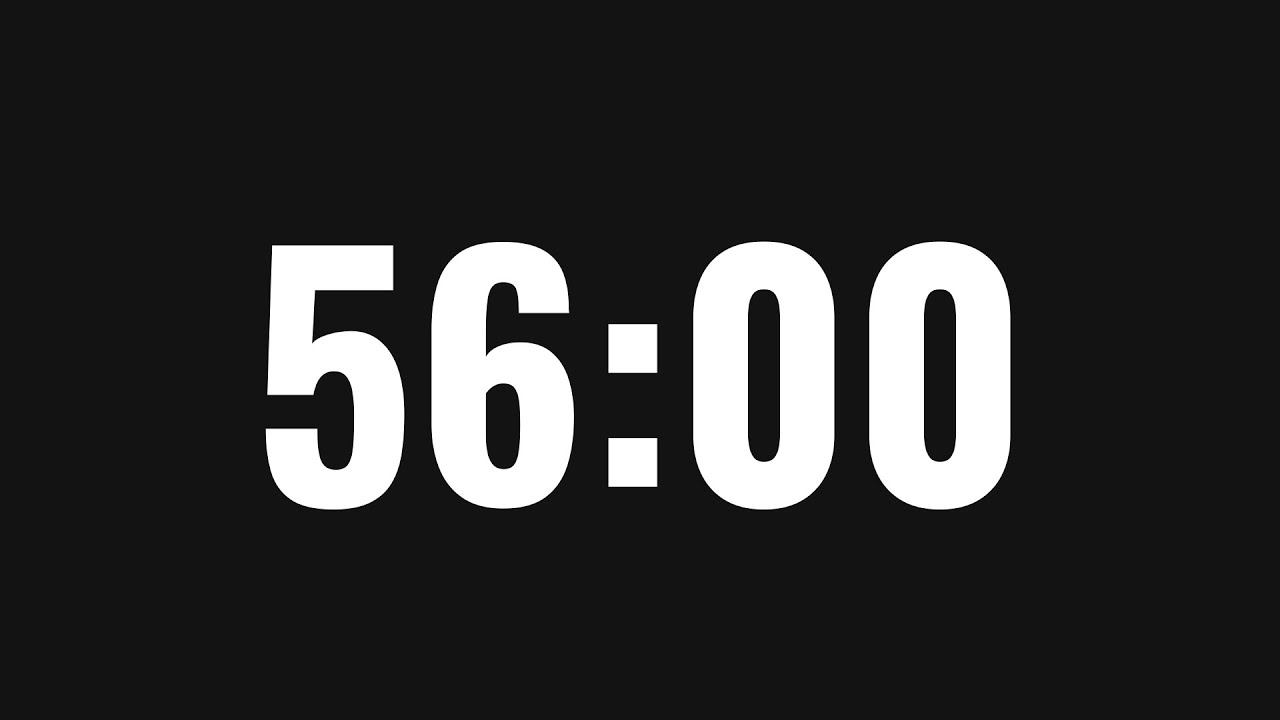 56 Minute Timer Youtube