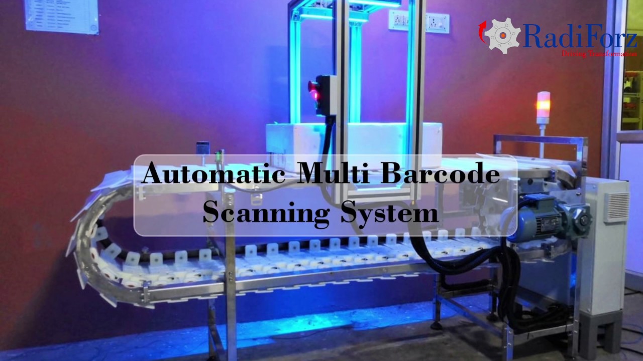 Automatic Multi Barcode Scanning System Youtube