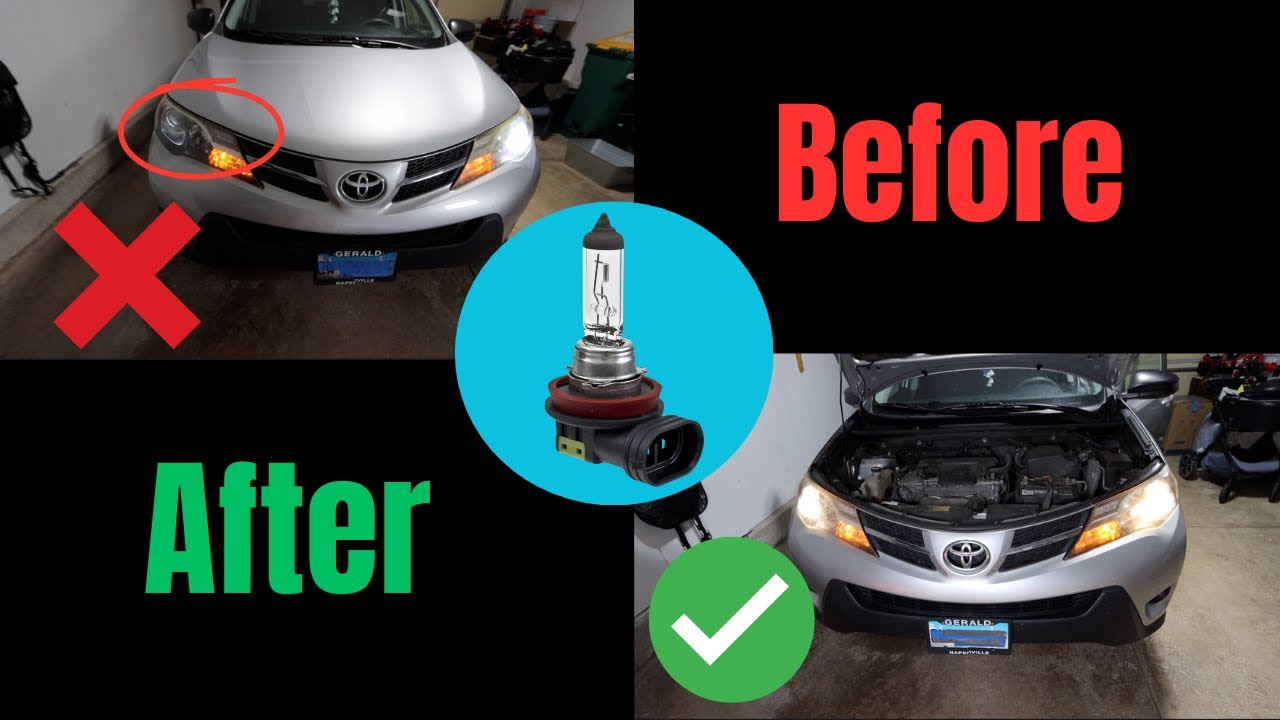 2013 2018 Toyota Rav 4 Healight Light Bulb Replacement Youtube
