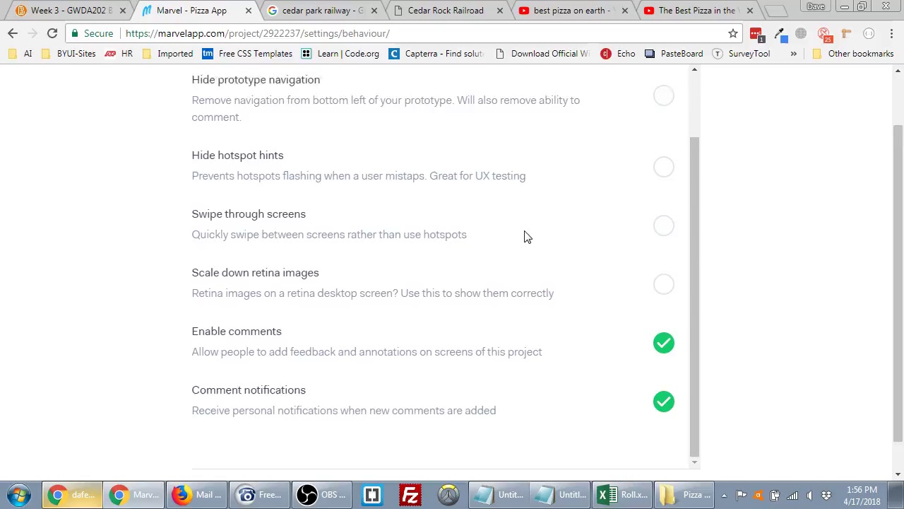 Interface Design Marvelapp Youtube
