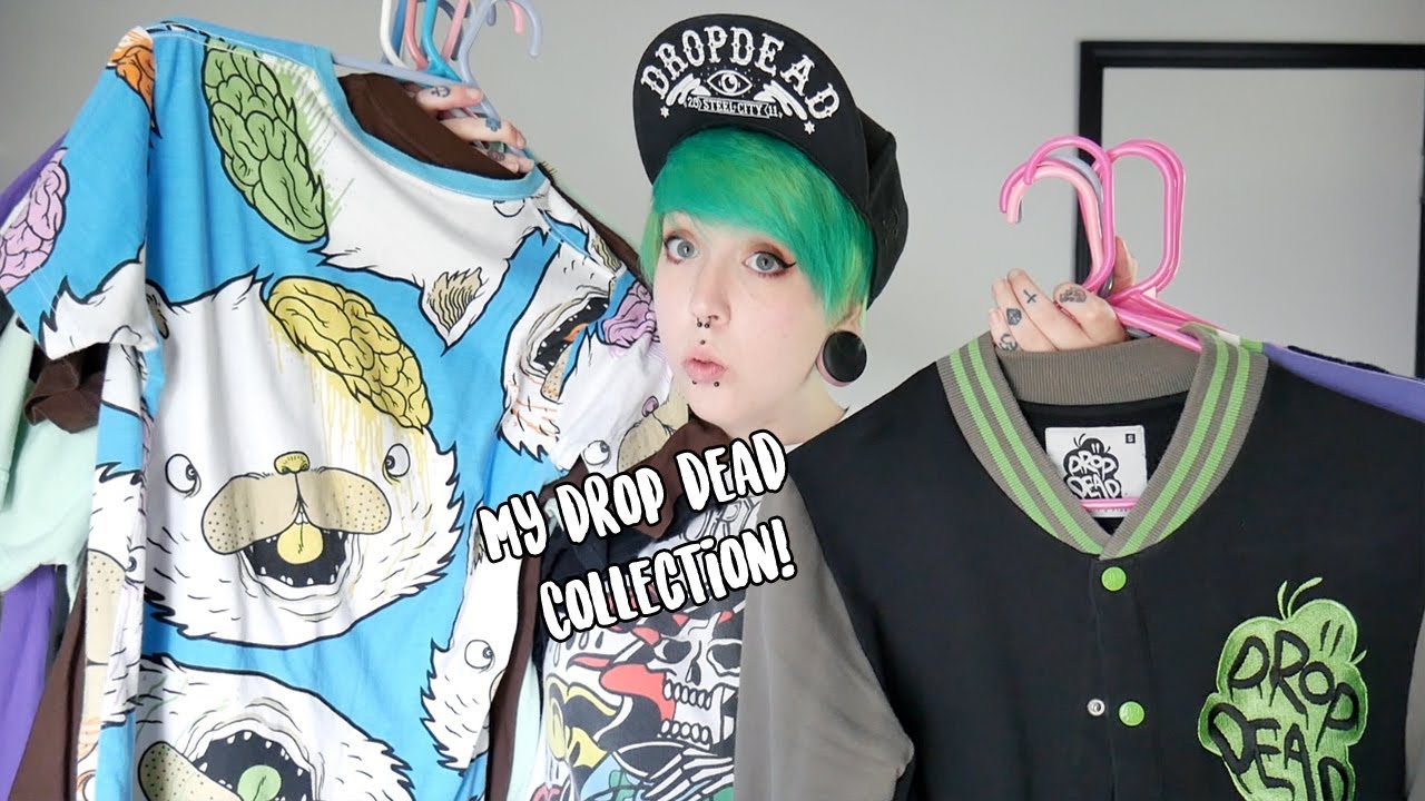 My Drop Dead Clothing Collection Youtube