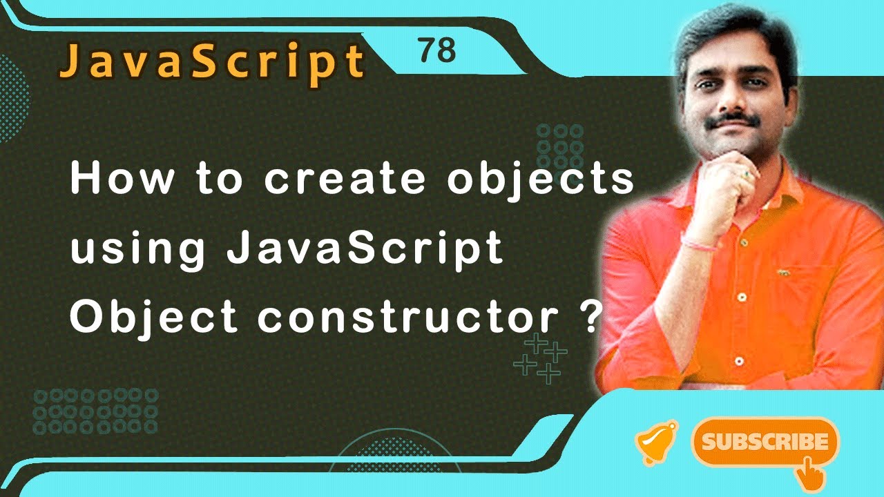 How To Create Objects Using Javascript Object Constructor Javascript