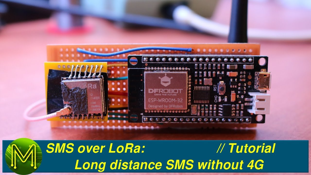 186 Sms Over Lora Long Distance Sms Without 4g Project Youtube
