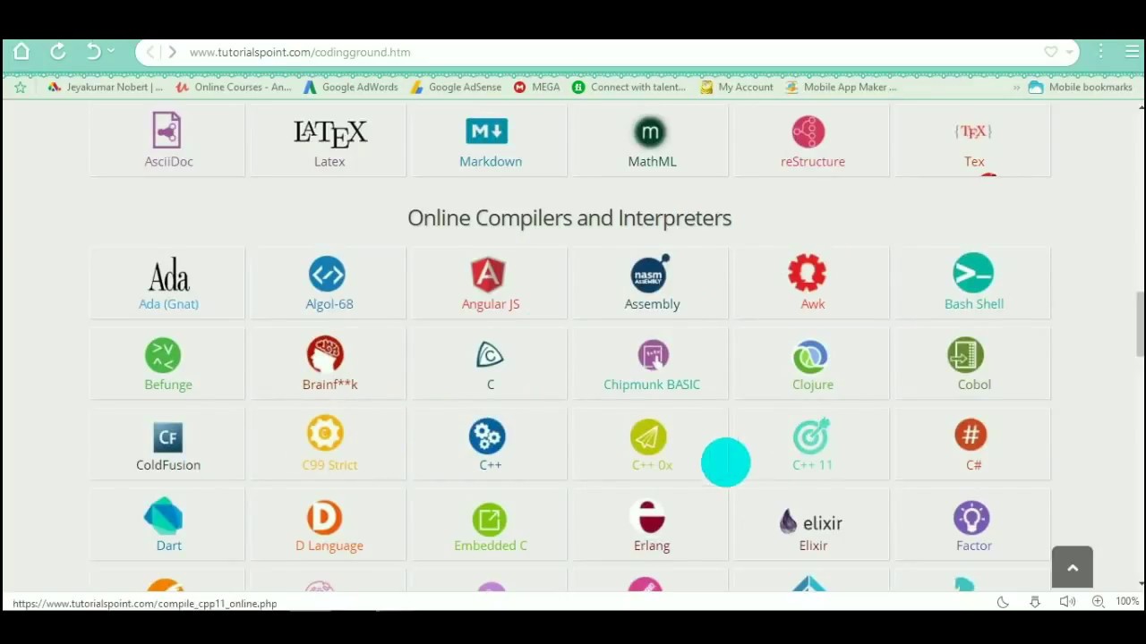 Best Compiler Online C Assembly Python Php Java Youtube