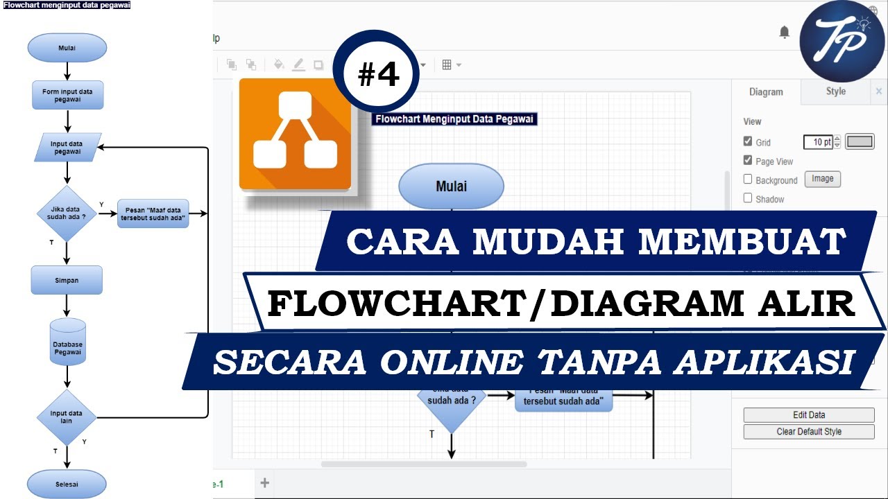 Tutorial Flowchart Cara Membuat Flowchart Di Google