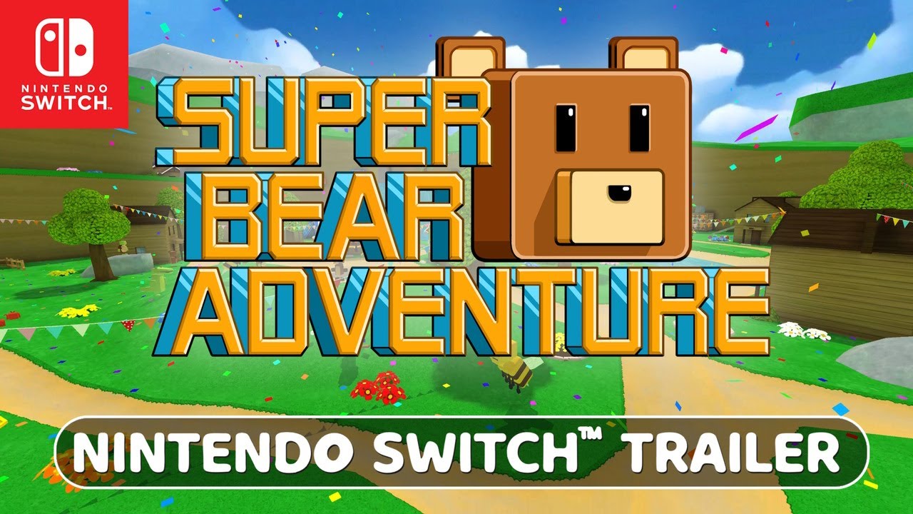Super Bear Adventure Nintendo Switch邃 Launch Trailer Youtube