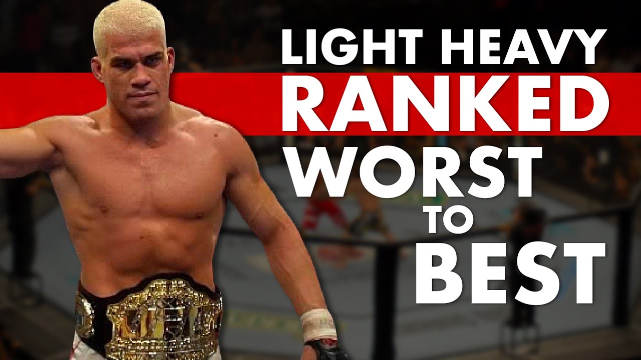 Every Light Heavyweight Champion Ranked Worst To Best Youtube