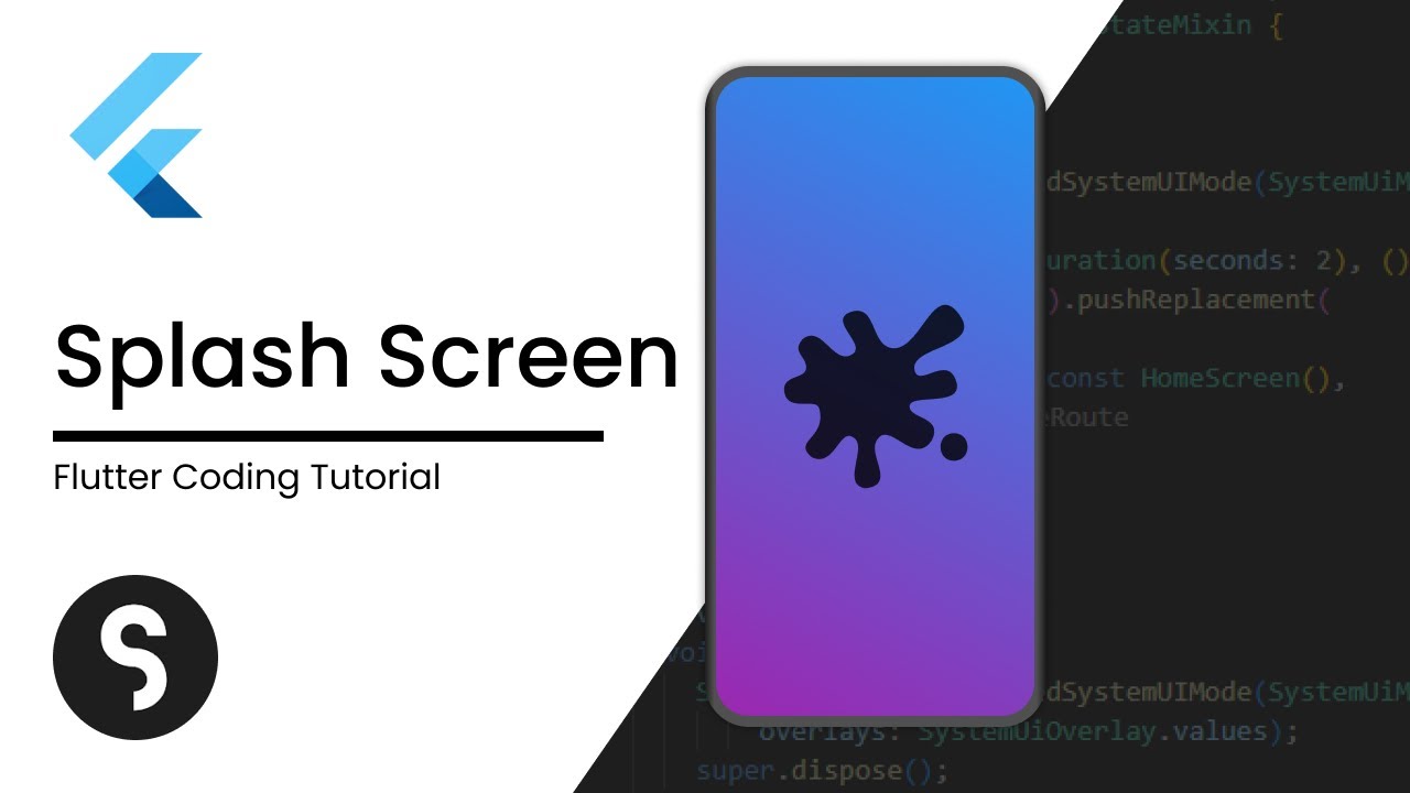 Flutter Splash Screen Example With Loading Animation Using Spinkit