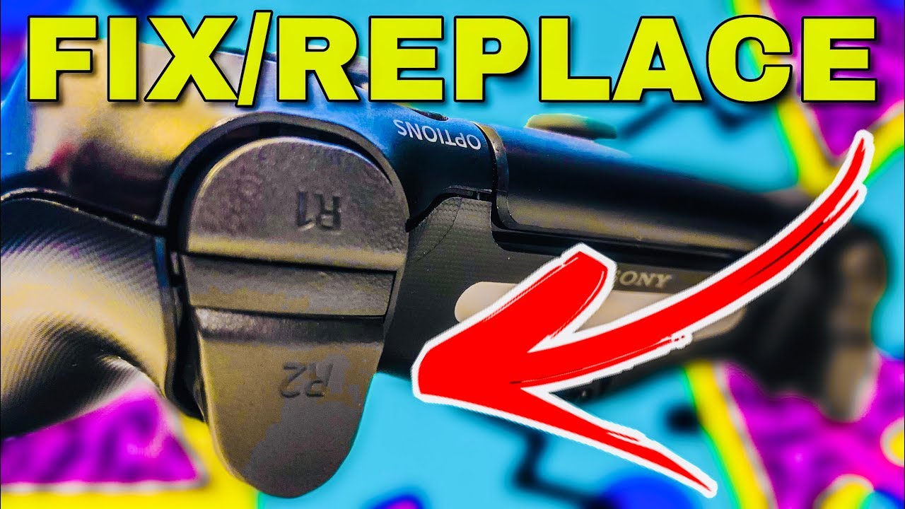 How To Fix The R2 Button On The Ps4 Controller Detailed Youtube