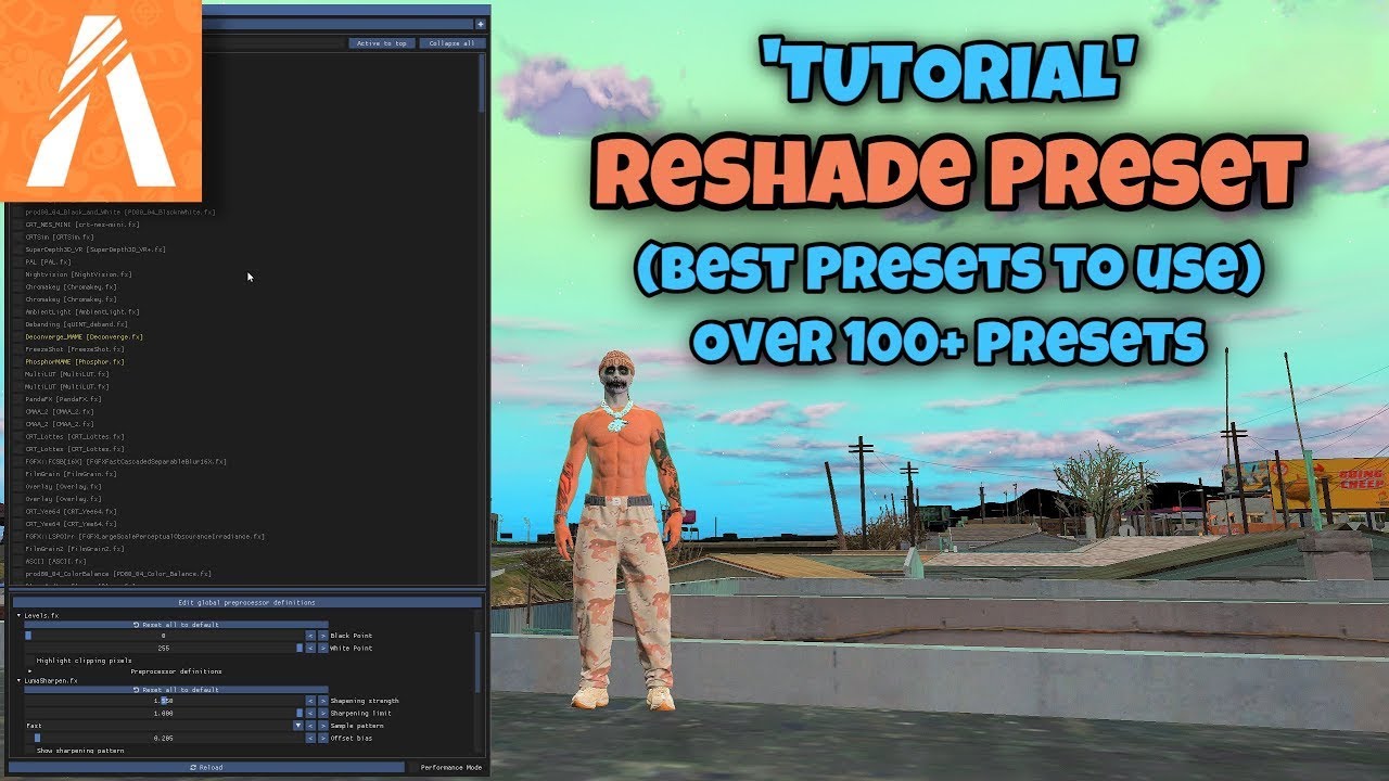 Fivem How To Install Reshade Presets Tutorial Youtube