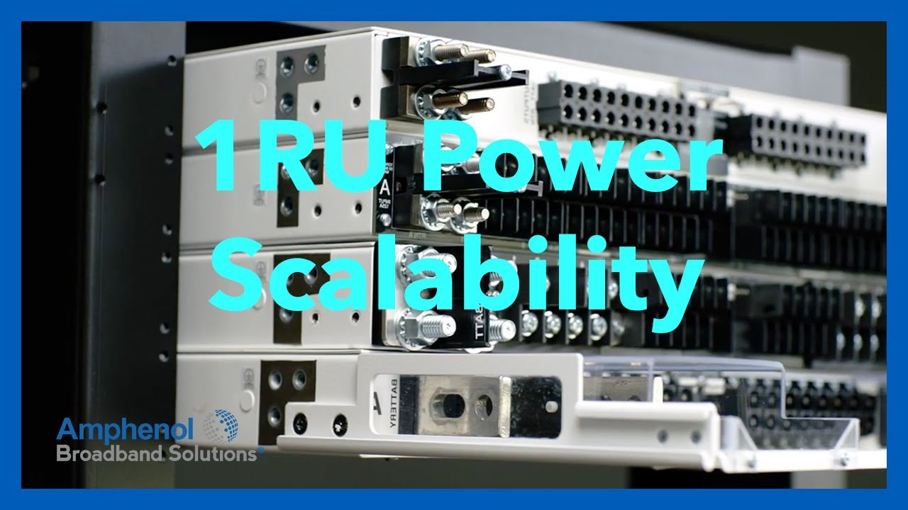 1ru Dc Power Scalability Youtube