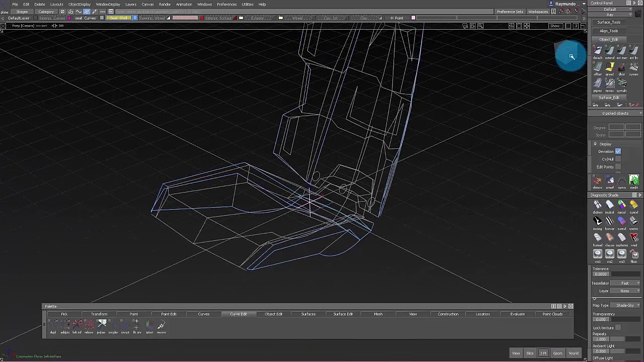 Defining Construction Plane In Autodesk Alias Youtube