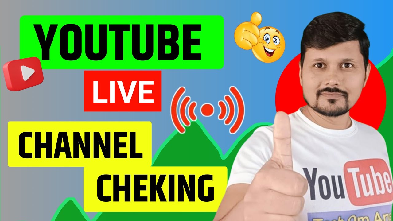Free Live Channel Checking On Youtube Youtube