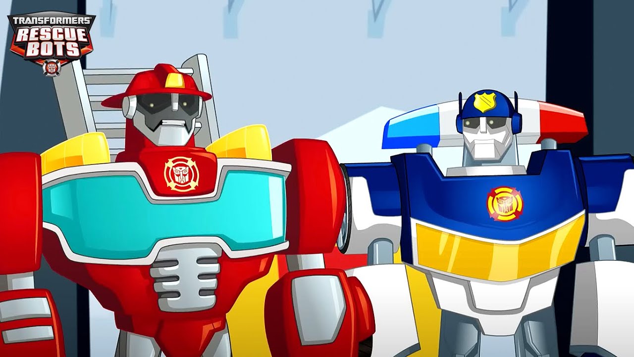 Chase Heatwave Arrive Transformers Rescue Bots Cartoons For