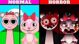 Incredibox Sprunki Retake Happy Tree Friends All Phases Normal Vs