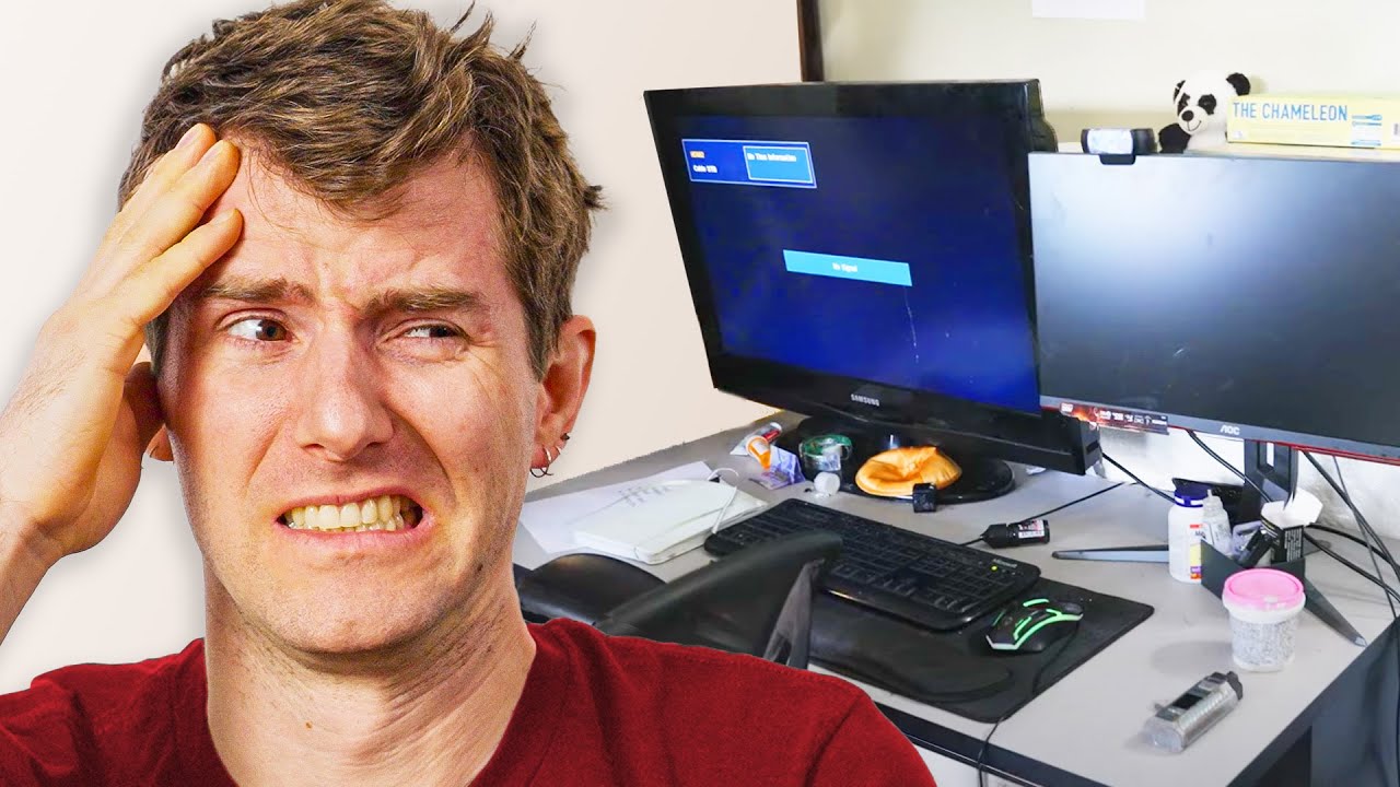 Upgrading Our Worst Gaming Setup Youtube