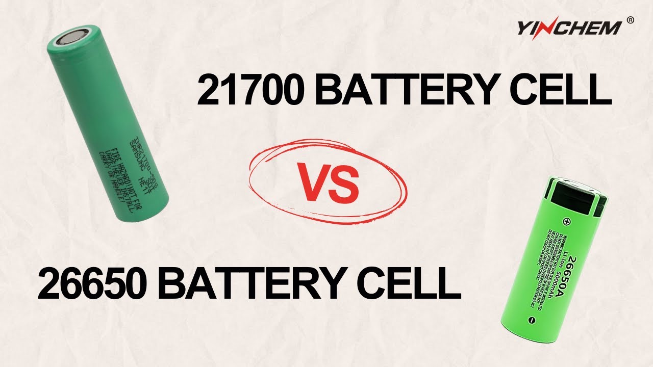 21700 Battery Cell Vs 26650 Battery Cell Youtube